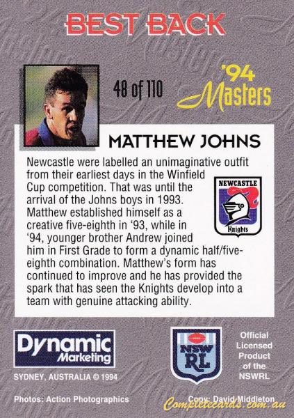 Matthew Johns