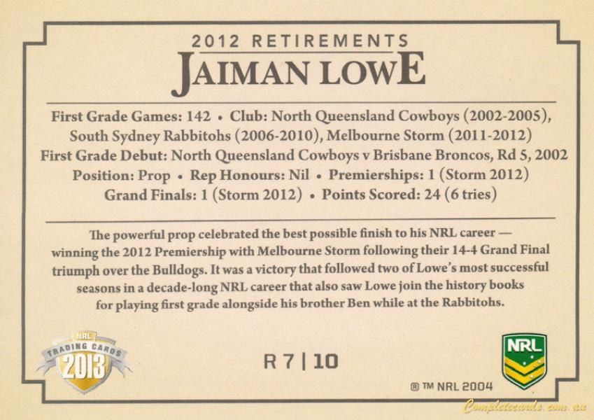 Jaiman Lowe