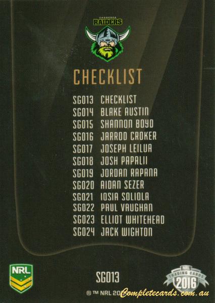 Checklist
